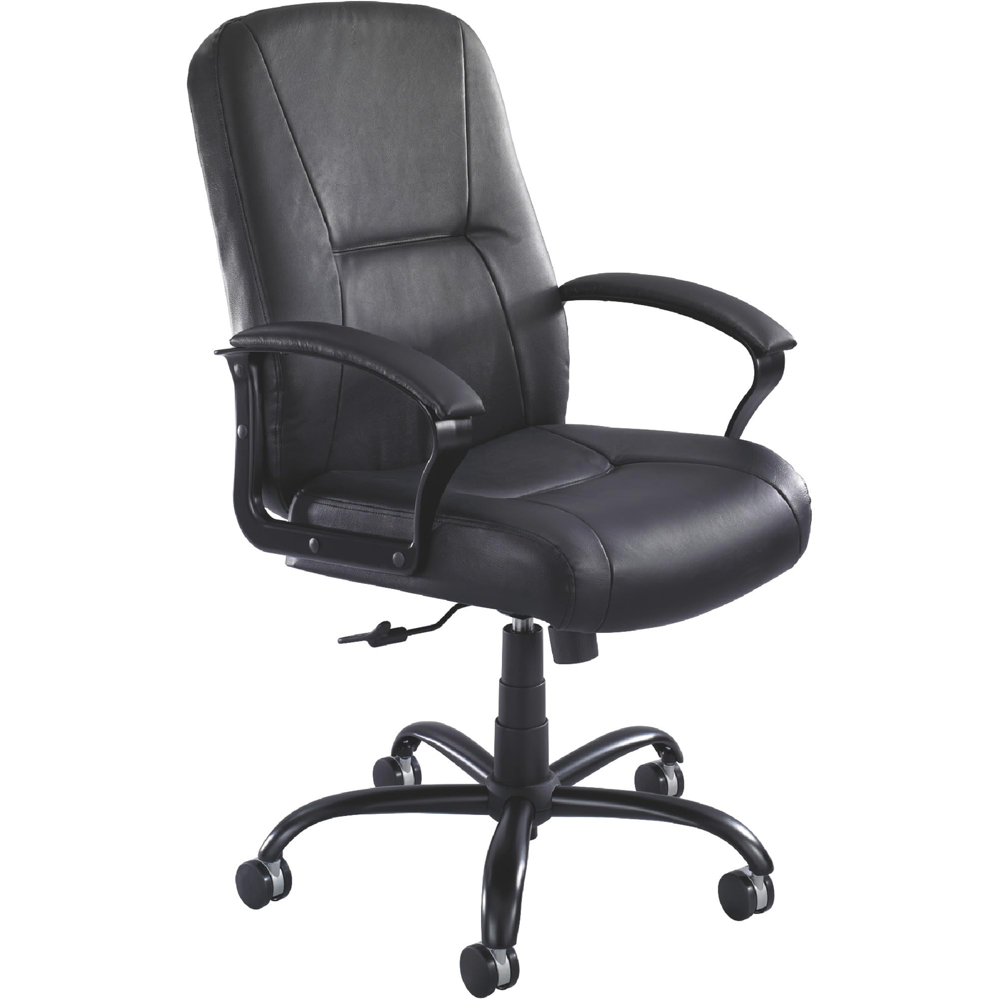 Safco Serenity Big and Tall Leather Highback Office Chair, Model Number 3500BL