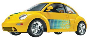 revell snaptite new beetle plastic model kit