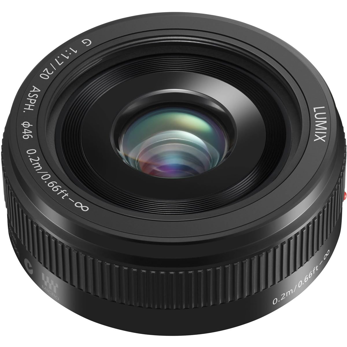 Panasonic LUMIX G II Lens, 20MM, F1.7 ASPH, MIRRORLESS Micro Four Thirds, H-H020AK (USA Black)