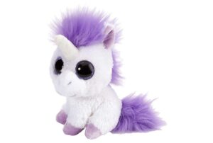 wild republic unicorn plush, stuffed animal, plush toy, lavender l'il sweet & sassy 5 inches, cuddlekins (13702)