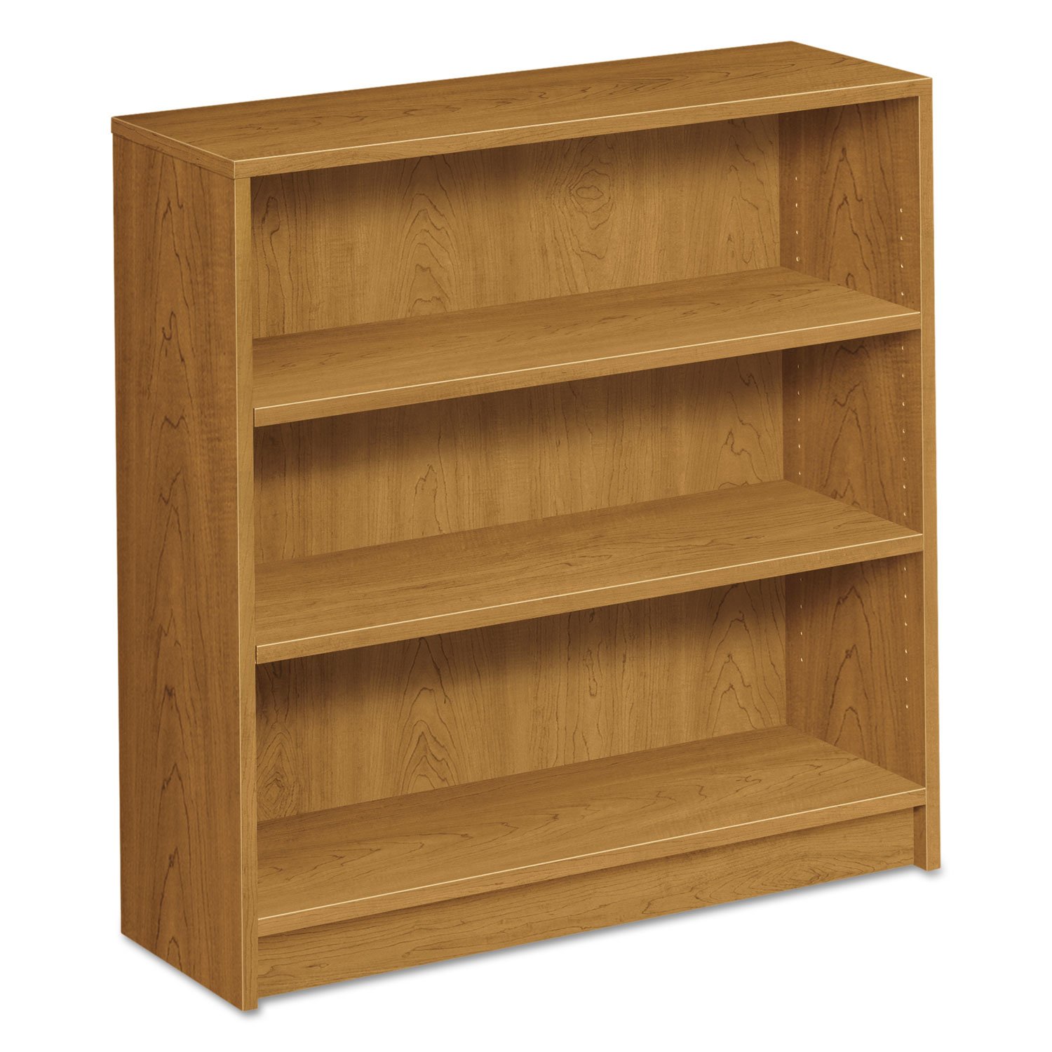 HON 1872C 1870 Series Bookcase, Three Shelf, 36w x 11 1/2d x 36 1/8h, Harvest