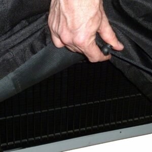 HVACSource New & Improved! Medium AC Condenser Cover Professional Grade