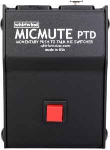 whirlwind micmute ptd desktop push-to-talk microphone switch