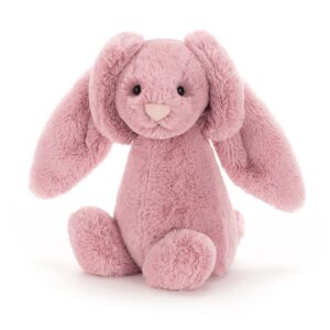 Jellycat Bashful Tulip Pink Bunny Stuffed Animal, Medium 12 inches | Rabbit and Bunny Plush Toy | Classic Children's Gift