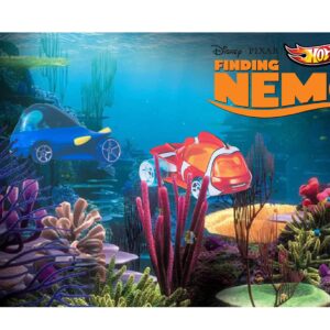 Hot Wheels Disney/Pixar Character Cars Finding Nemo & Dory 2 Pack Bundle