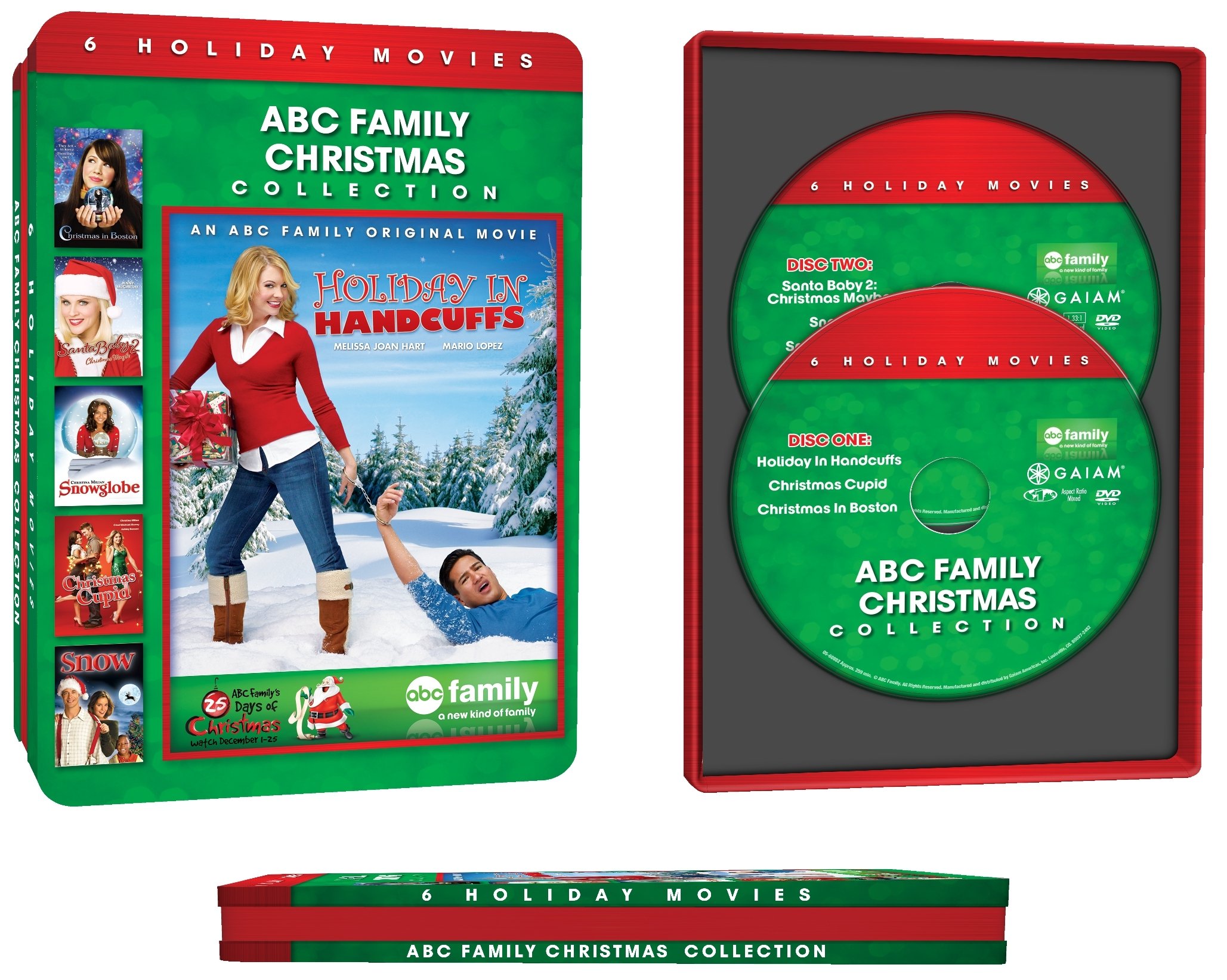 ABC Family Christmas Collection (Christmas Cupid/Christmas In Boston/Snow/Santa Baby 2 / Christmas Maybe/Snowglobe/ Holiday In Handcuffs)