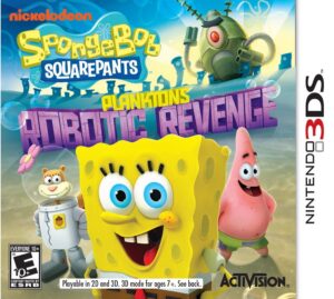 spongebob squarepants: plankton's robotic revenge - nintendo 3ds