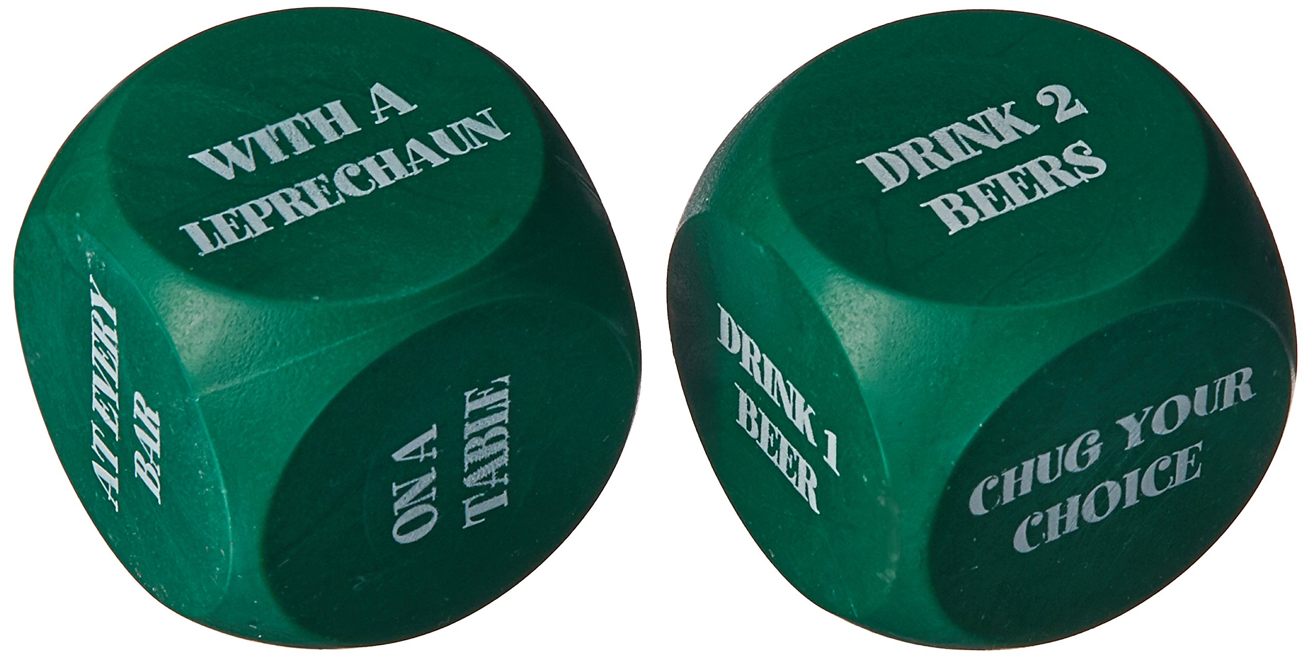 Beistle 30426 St. Patrick Decision Dice Game, 2 Dices Per Game