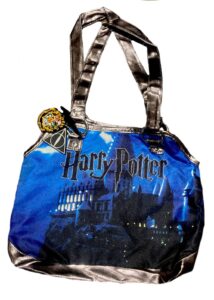 harry potter deathly hallows hogwarts castle sublimation bag and charms