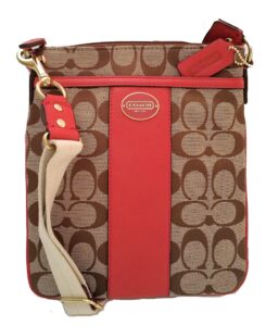 coach legacy signature swingpack crossbody bag