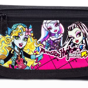 MONSTER HIGH TRI-FOLD WALLET -BLACK - Girls