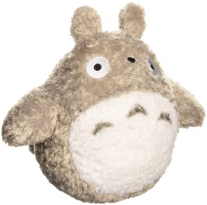 studio ghibli - my neighbor totoro - 9" grey fluffy medium totoro plush