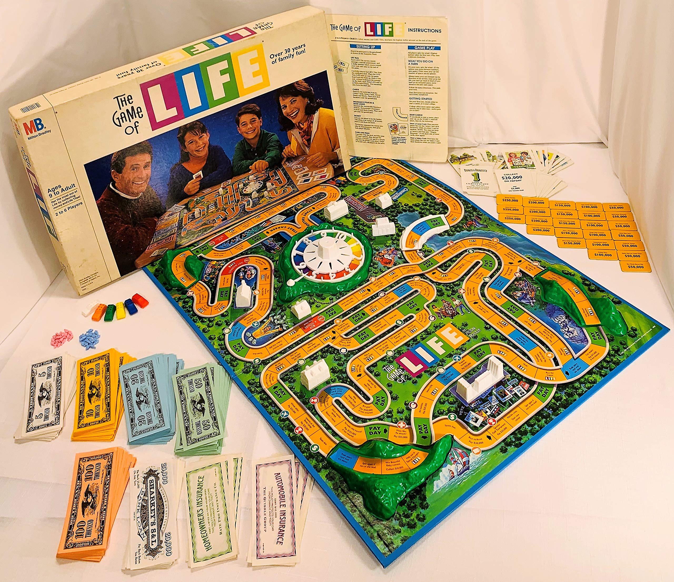 The Game of Life Board Game (1991 Edition)