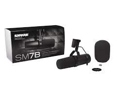 SM7B Cardioid Dynamic Microphone w/Tripod Boom Stand Package