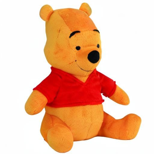 Disney Collectible 7.2-inch Winnie the Pooh Beanbag Plush, Super Soft Plush Fabric, Kids Toys for Ages 2 Up by Just Play