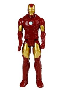 hasbro marvel avengers series marvel assemble titan hero iron man 12' action figure