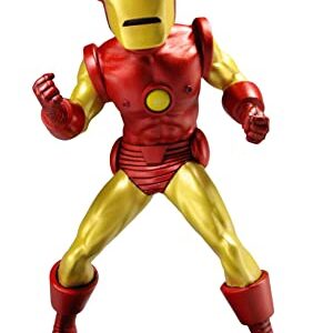 NECA Marvel Classic Head Knocker Iron Man Toy 8 inches