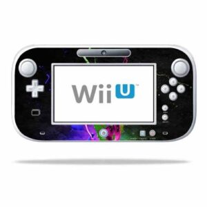 mightyskins skin compatible with nintendo wii u gamepad controller wrap sticker skins splat