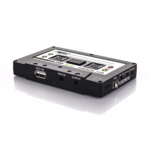 Reloop Tape - USB Tape Recorder with Retro Cassette Look, Black