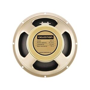 Celestion T5890 G12H-75 12-inch Creamback Guitar Speaker H-Type Heavy Magnet 75 Watts - 8 ohm