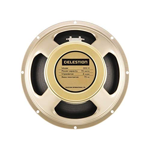 Celestion T5890 G12H-75 12-inch Creamback Guitar Speaker H-Type Heavy Magnet 75 Watts - 8 ohm