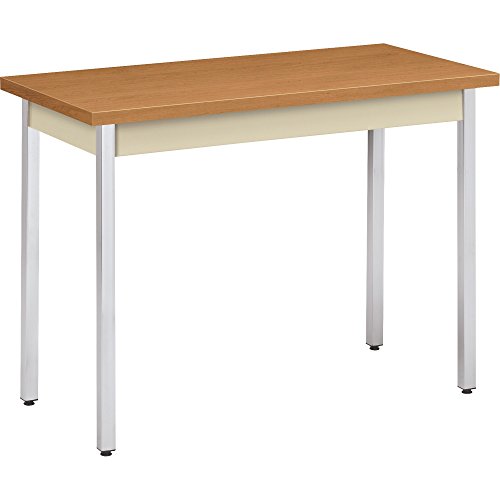 HON UTM2040CLCHR Utility Table, 40-Inch x20-Inch x29-Inch, Harvest/Putty