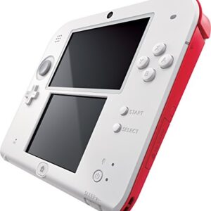 Nintendo Handheld Console 2Ds - White/Red