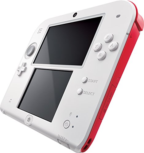 Nintendo Handheld Console 2Ds - White/Red