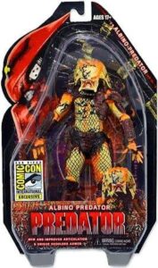 sdcc 2013 neca exclusive predators "albino" predator 8" action figure