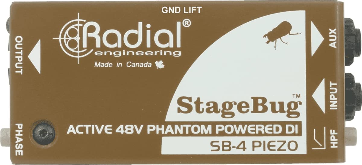 Radial StageBug SB-4 1-channel Active Instrument Direct Box