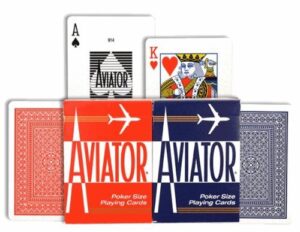 aviator playing cards, case of 12