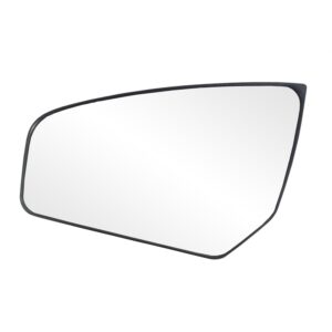 driver side non-heated mirror glass w/backing plate, nissan sentra, 4 3/4" x 7 1/8" x 8 3/16"