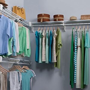 EZ Shelf Expandable Closet Kit with End Brackets