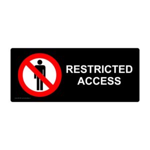 restricted access label nhe-16930 restricted access