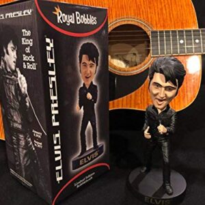 Royal Bobbles Elvis Presley ’68 Comeback Special Collectible Bobblehead Statue