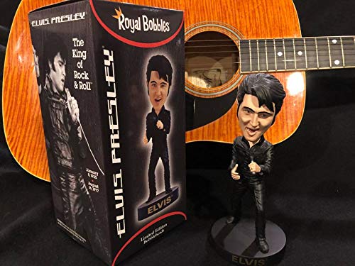 Royal Bobbles Elvis Presley ’68 Comeback Special Collectible Bobblehead Statue