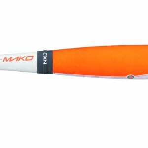 Easton FP14MK MAKO 2-Piece Composite Fastpitch Softball Bat, Orange/White/Grey, 30-Inch/20-Ounce