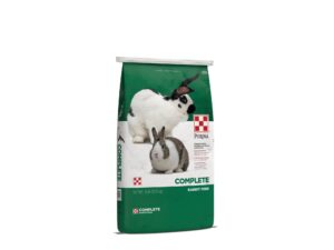 purina rabbit food complete pellets, 25 lb