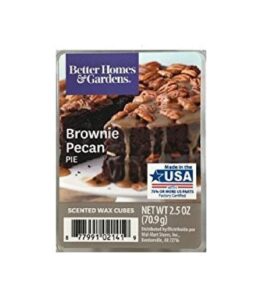 better homes and gardens brownie pecan pie wax cubes