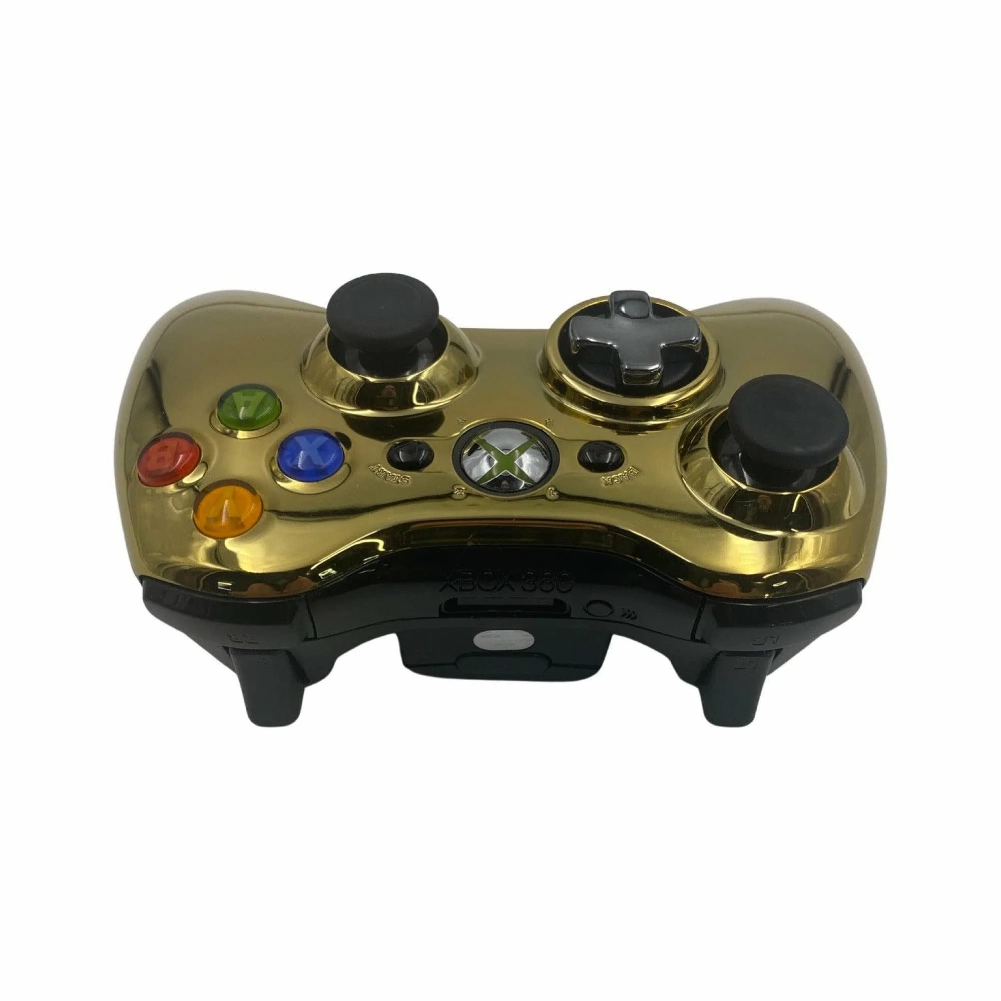 Xbox 360 Wireless Controller - Gold Chrome