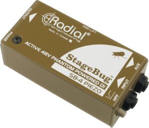 radial stagebug sb-4 1-channel active instrument direct box