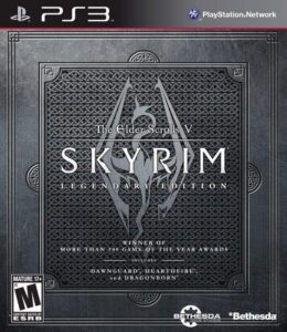 skyrim legendary ed ps3