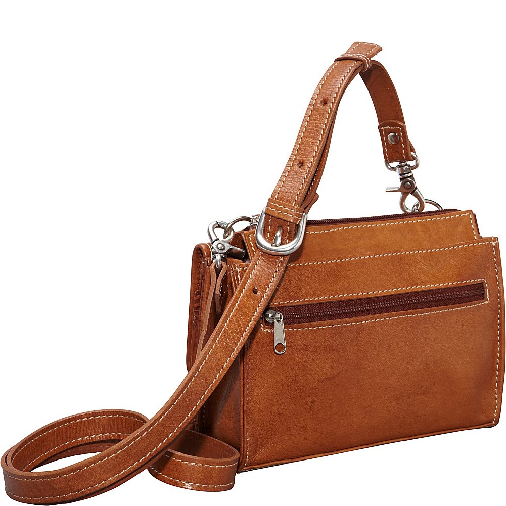 American West Texas 2 Step Grab-and-Go Combination Bag Shoulder Bag Golden Tan One Size