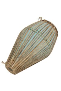 banjira ceramic khol drum - blue