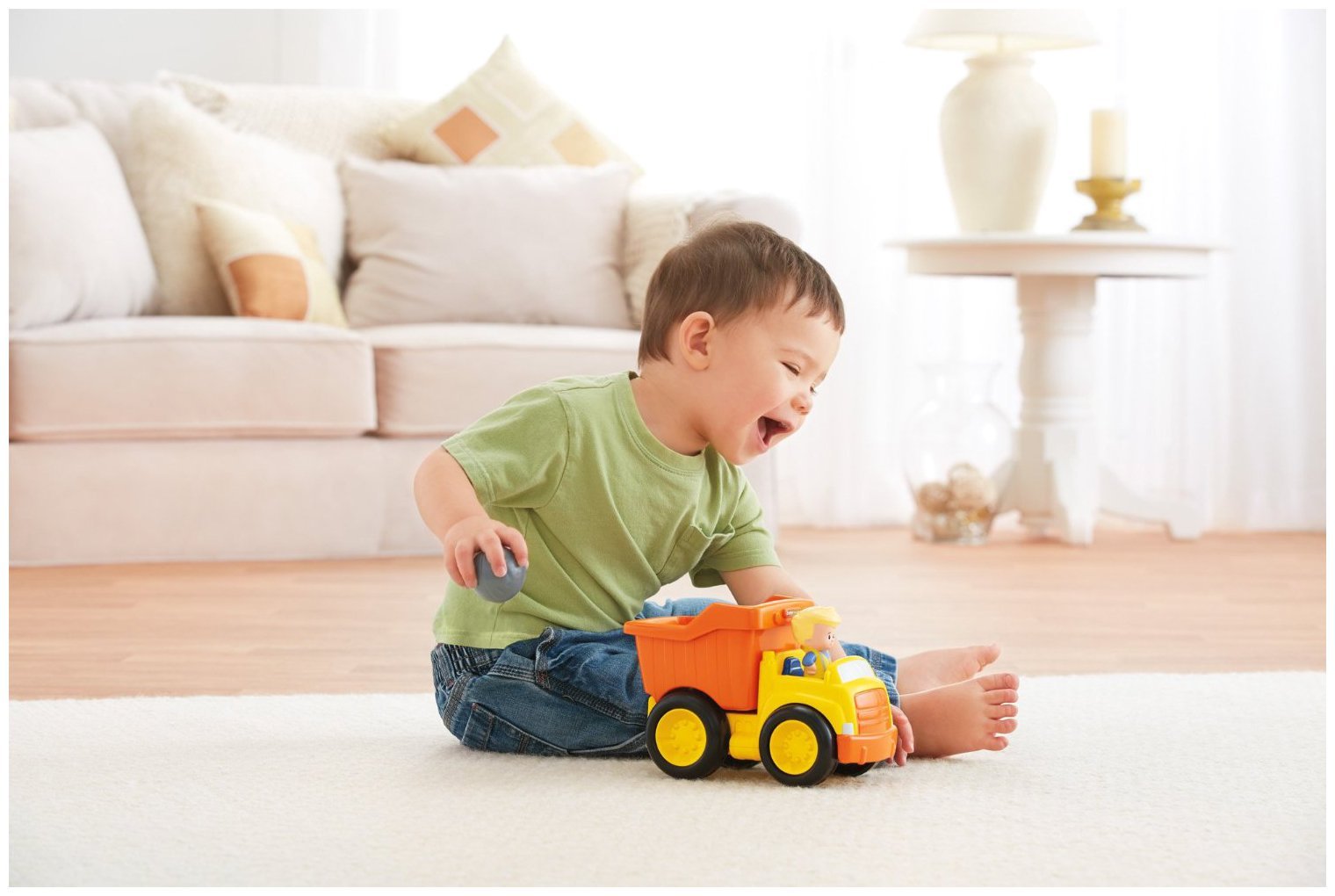 Fisher-Price Little People Dump Truck