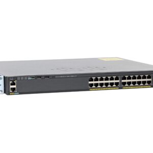 Cisco Catalyst WS-C2960X-24PS-L 24 Port Ethernet Switch with 370 Watt PoE