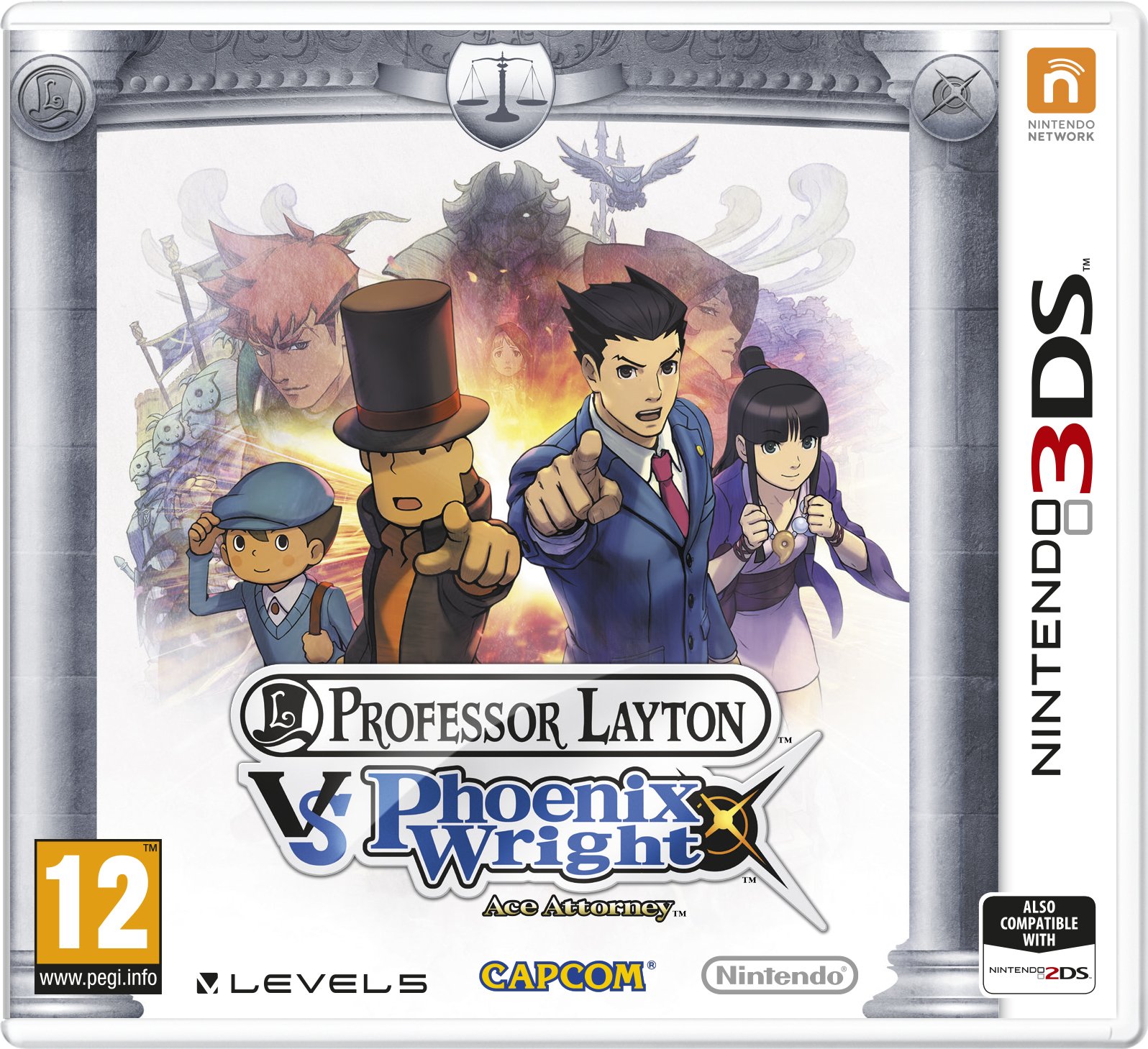 PRE-ORDER! Professor Layton vs Phoenix Wright Ace Attorney Nintendo 3DS Game UK