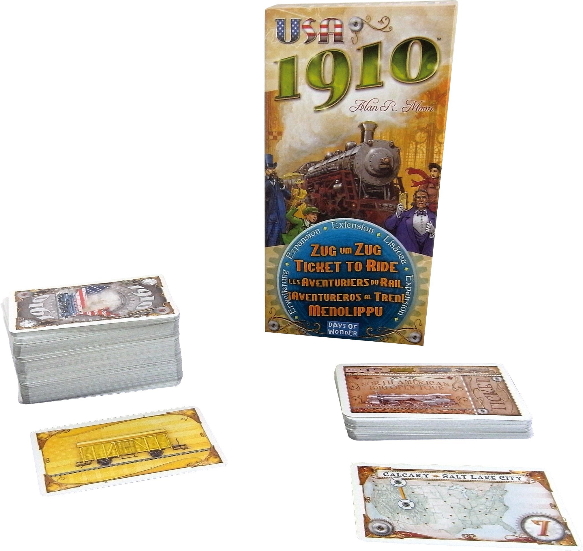 Ticket To Ride and USA 1910 Expansion Bundle