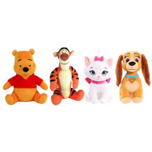 Disney Collectible 7.2-inch Winnie the Pooh Beanbag Plush, Super Soft Plush Fabric, Kids Toys for Ages 2 Up by Just Play