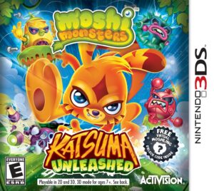 moshi monsters: katsuma unleashed - nintendo 3ds